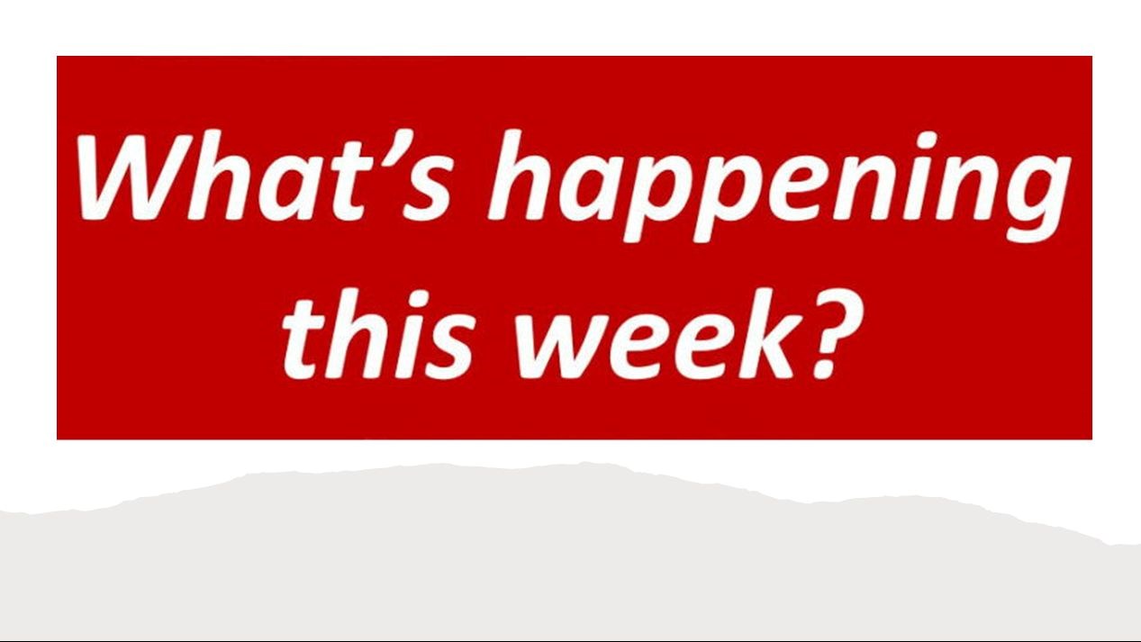 What's Happening this week at Howitt: November 24th to November 28th